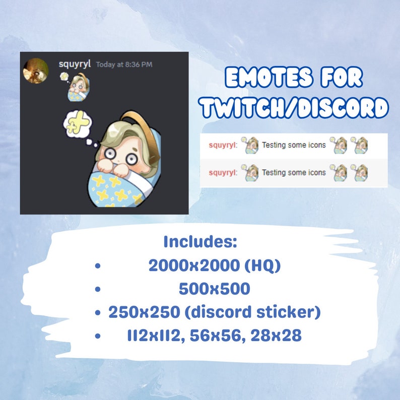 Animated Mercy Overwatch Emote Sleeping, Twitch, Discord - Etsy