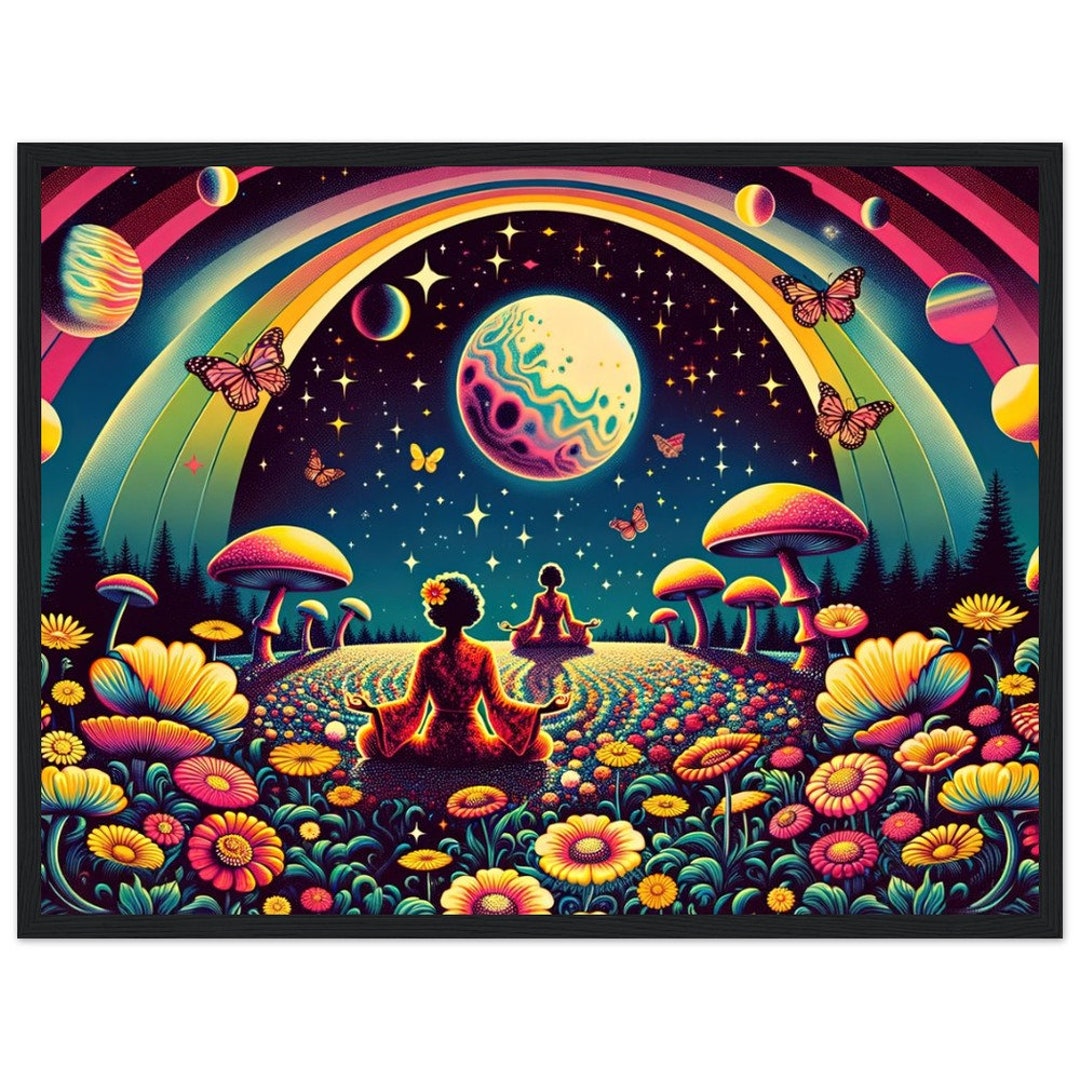 Interstellar Mycology: Into the Cosmic Mirror Premium Matte Paper ...