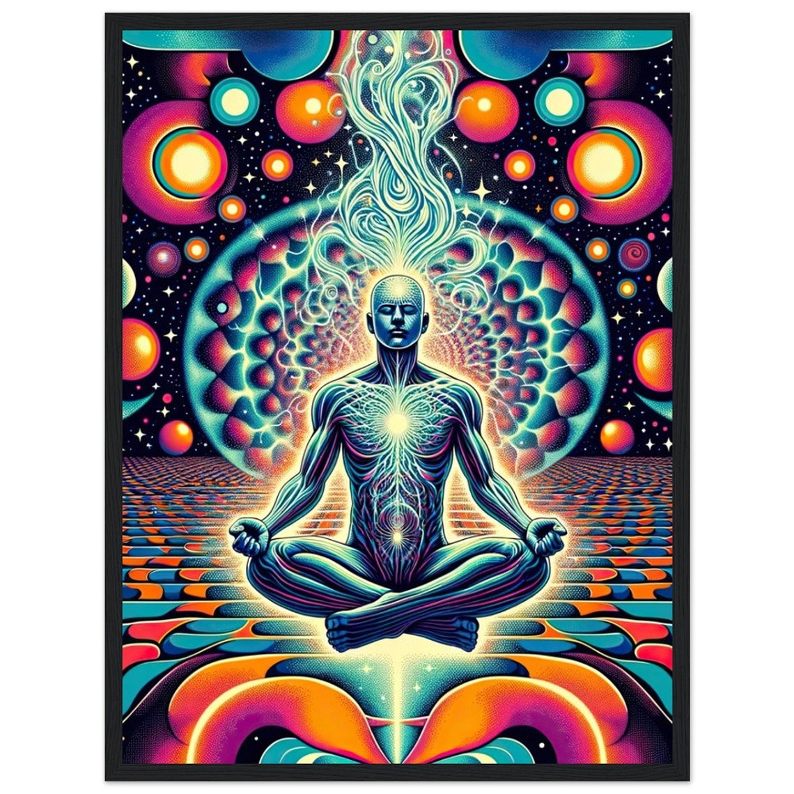 Ethereal Enlightenment: Harmony of the Cosmic Consciousness Premium ...
