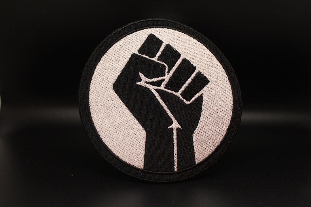 Black Lives Matter Fist Patch (iron On) - Etsy