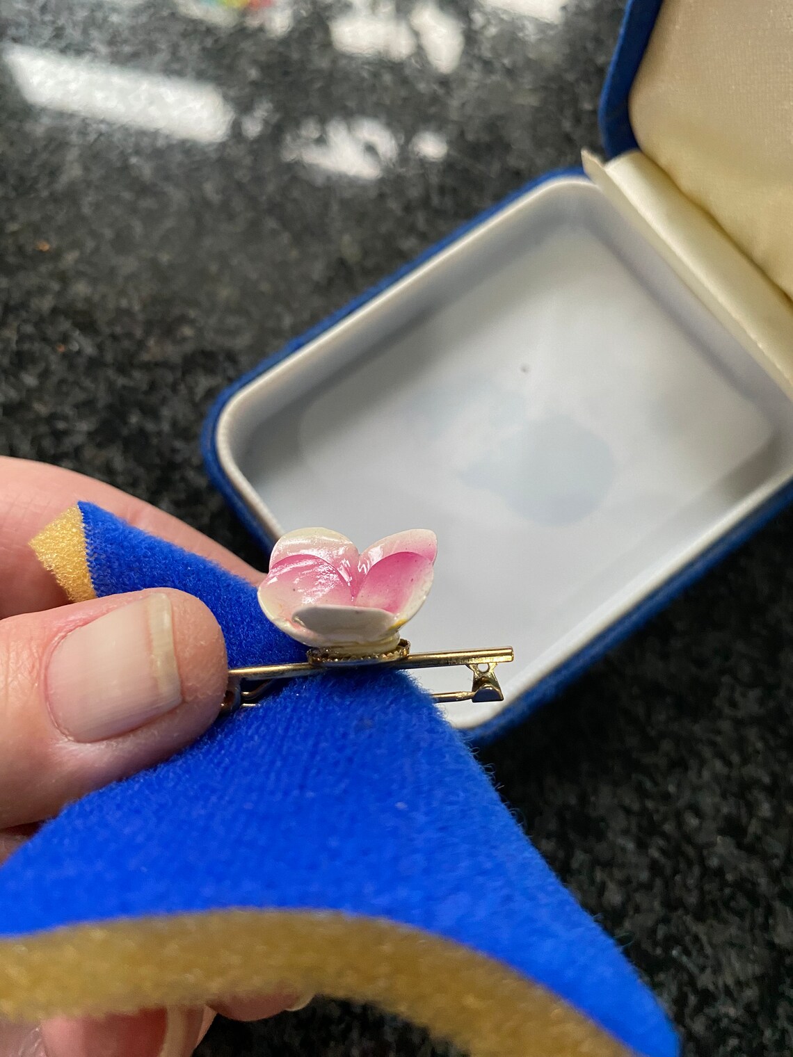 Vintage Aynsley English Rose Fine Bone China Brooch - Etsy