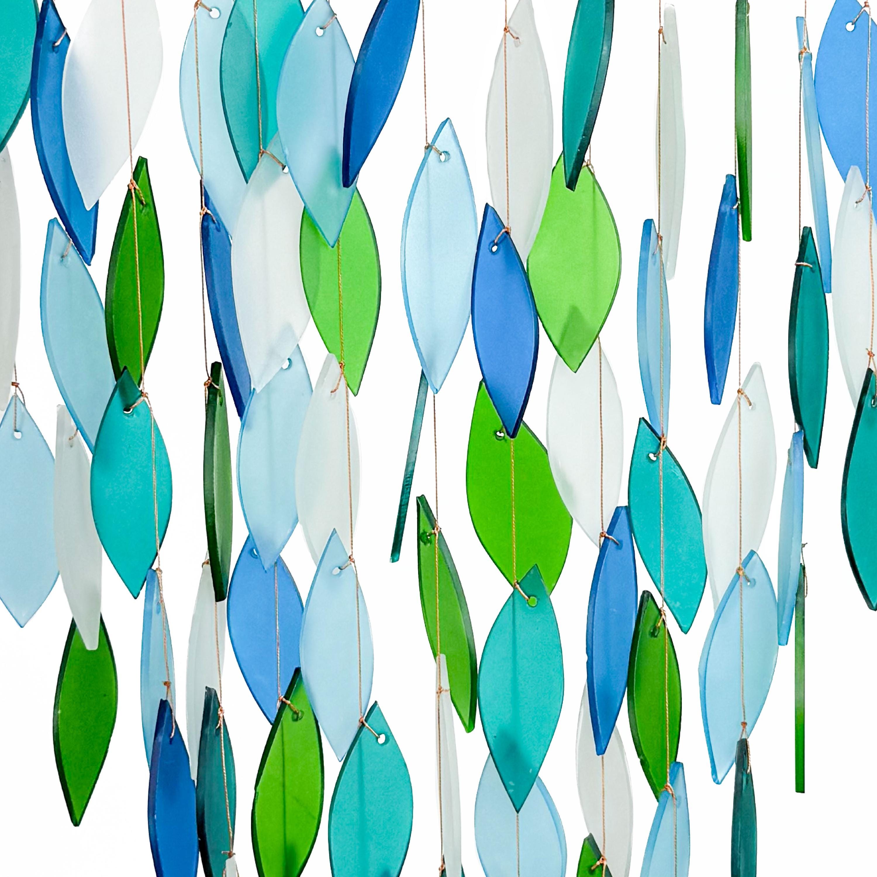 Deluxe Ocean Waterfall Glass Chime - Etsy