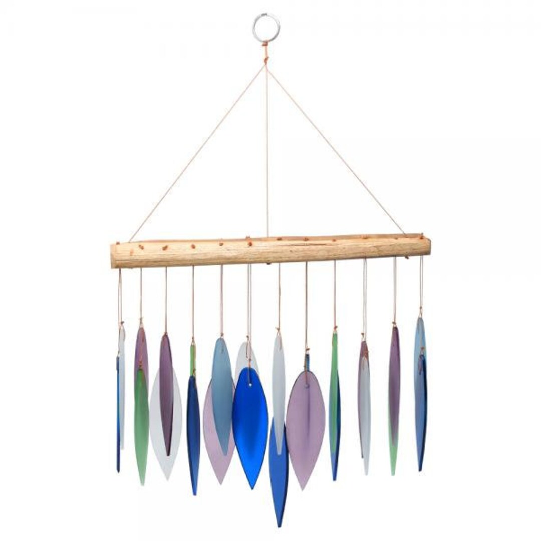 Mountain Ridge Glass Chime - Etsy