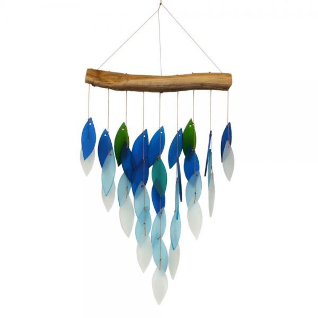Waterfall Ocean Ombre Glass Chime - Etsy