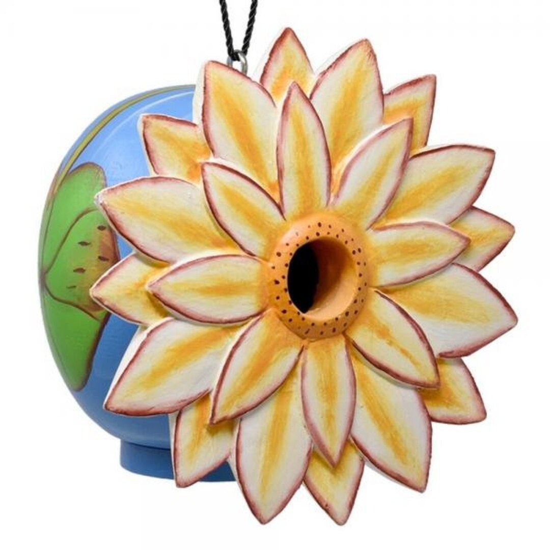 Lotus Flower Bird House - Etsy