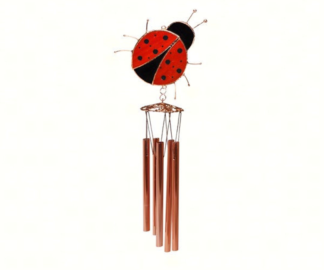 Ladybug Wind Chime - Etsy