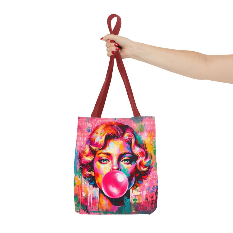 Bubble Pop Art Tote Bag: Stylish and Vibrant Accessory for Everyday ...