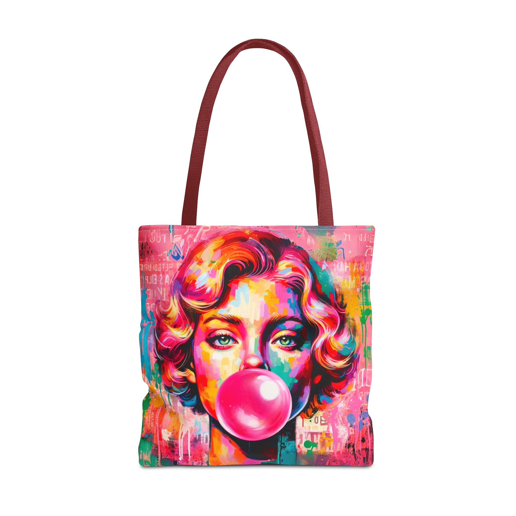 Bubble Pop Art Tote Bag: Stylish and Vibrant Accessory for Everyday ...
