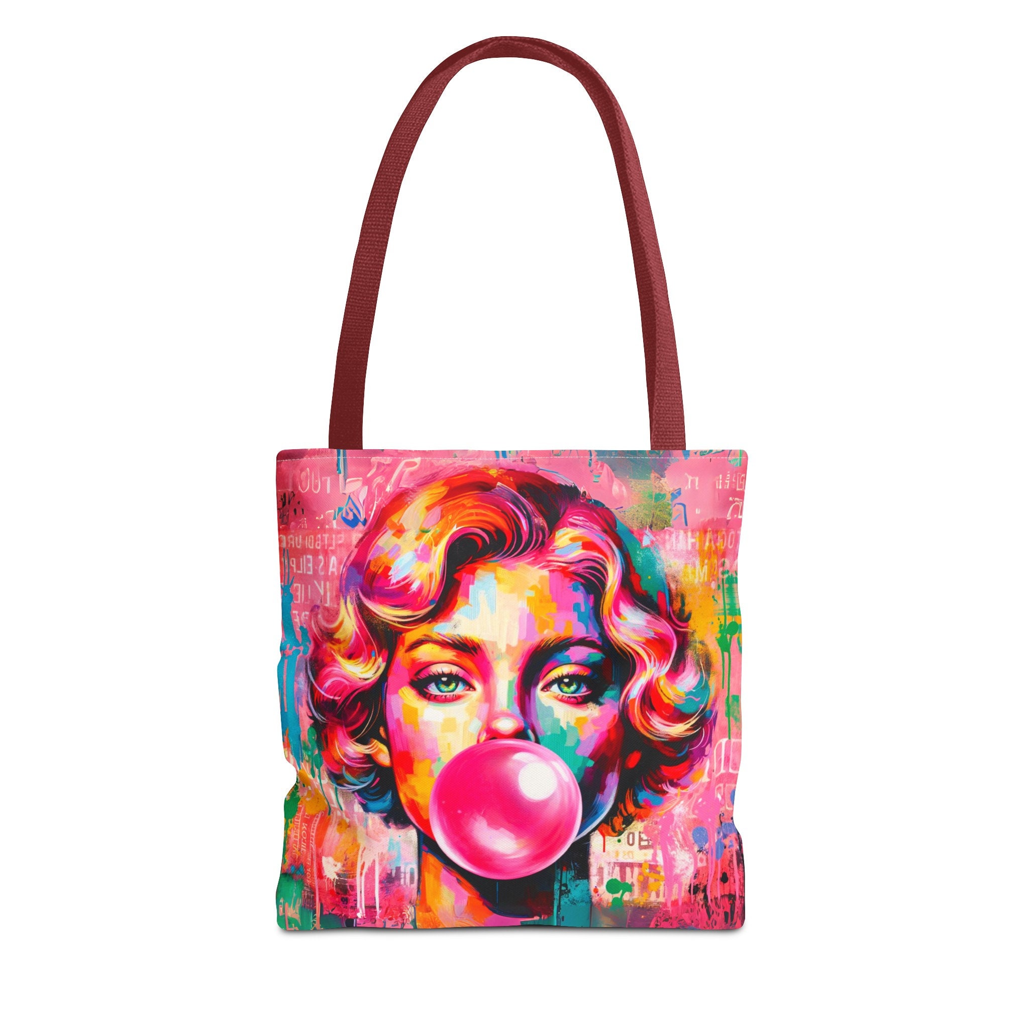 Bubble Pop Art Tote Bag: Stylish and Vibrant Accessory for Everyday ...