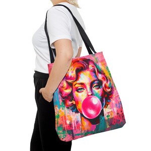 Bubble Pop Art Tote Bag: Stylish and Vibrant Accessory for Everyday ...