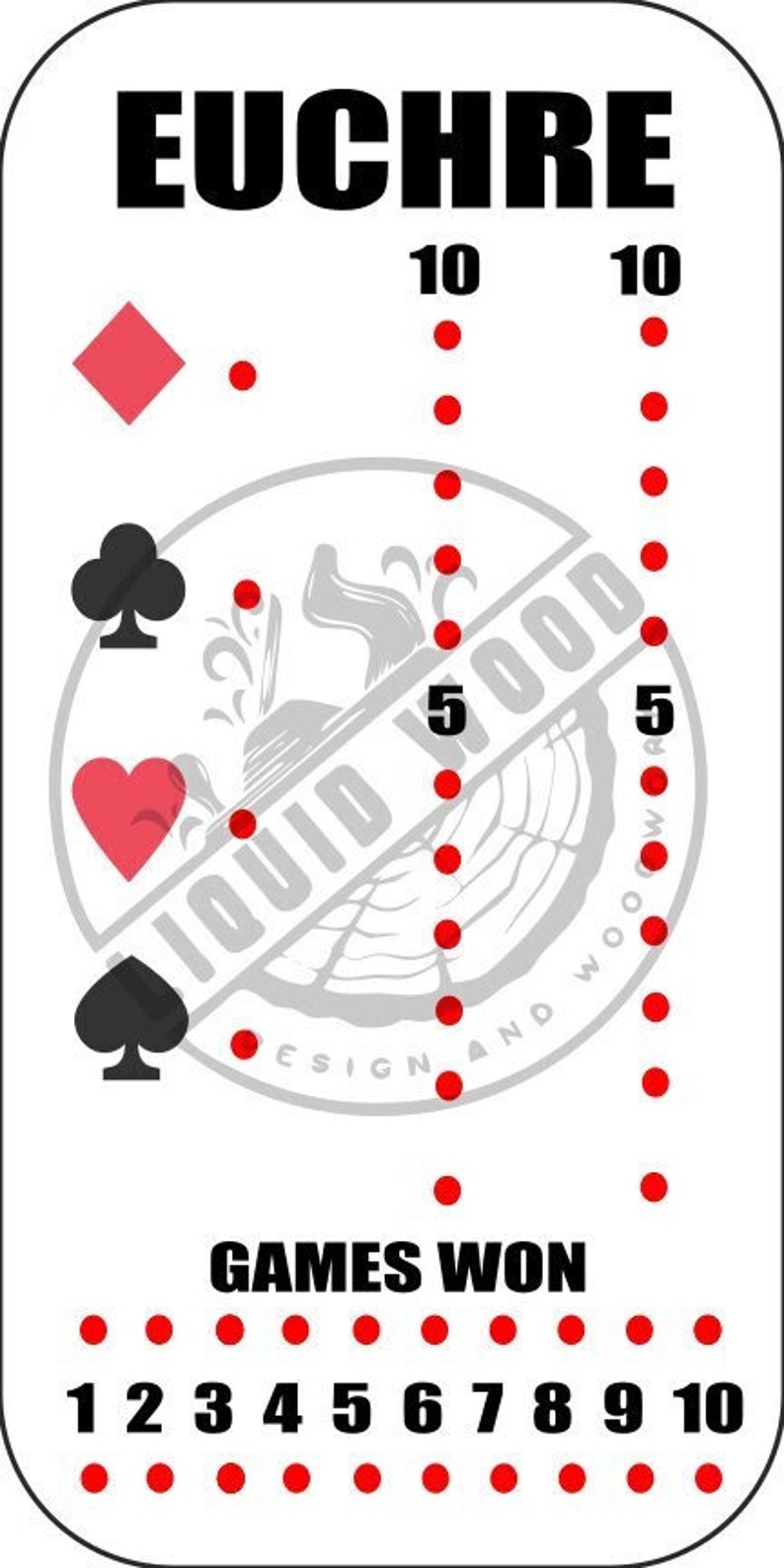 Eurchre Game, .svg .pdf .png .dxf CNC Laser File - Etsy Eurchre Game, .svg .pdf .png .dxf CNC Laser File - Etsy