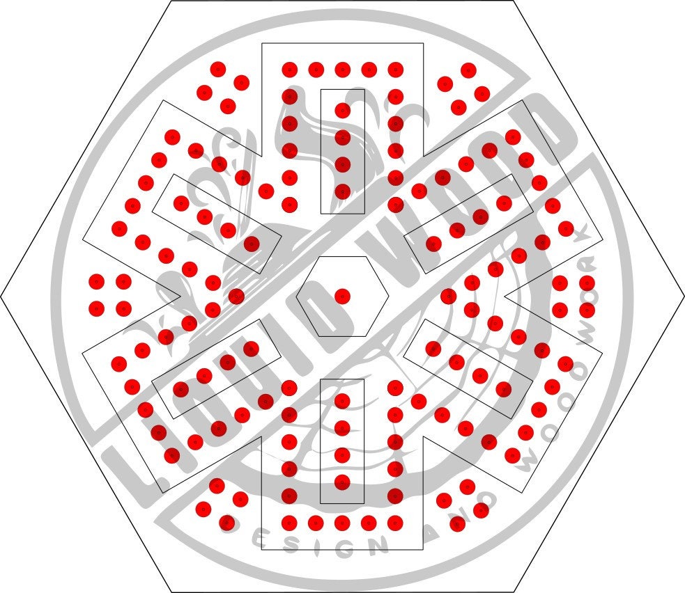 Aggravation Board Game 6 Player, .svg .pdf .png .dxf CNC Laser File - Etsy