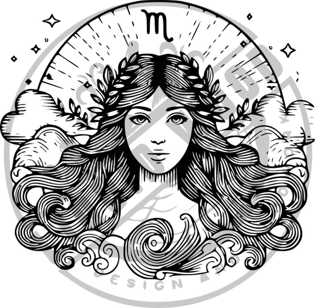 Virgo Zodiac, .svg .pdf .png .dxf CNC Laser File - Etsy Virgo Zodiac, .svg .pdf .png .dxf CNC Laser File - Etsy