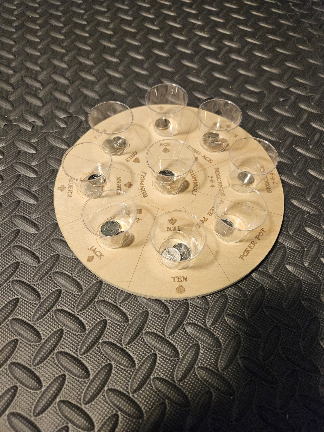 Rummoli Board Game. Laser Etched - Etsy