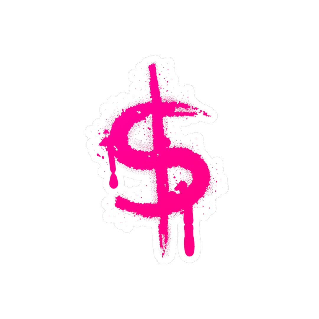 Pinky Dollar Sticker for Baddies - Vinyl - Juicy - Money - Cash - Vinyl ...