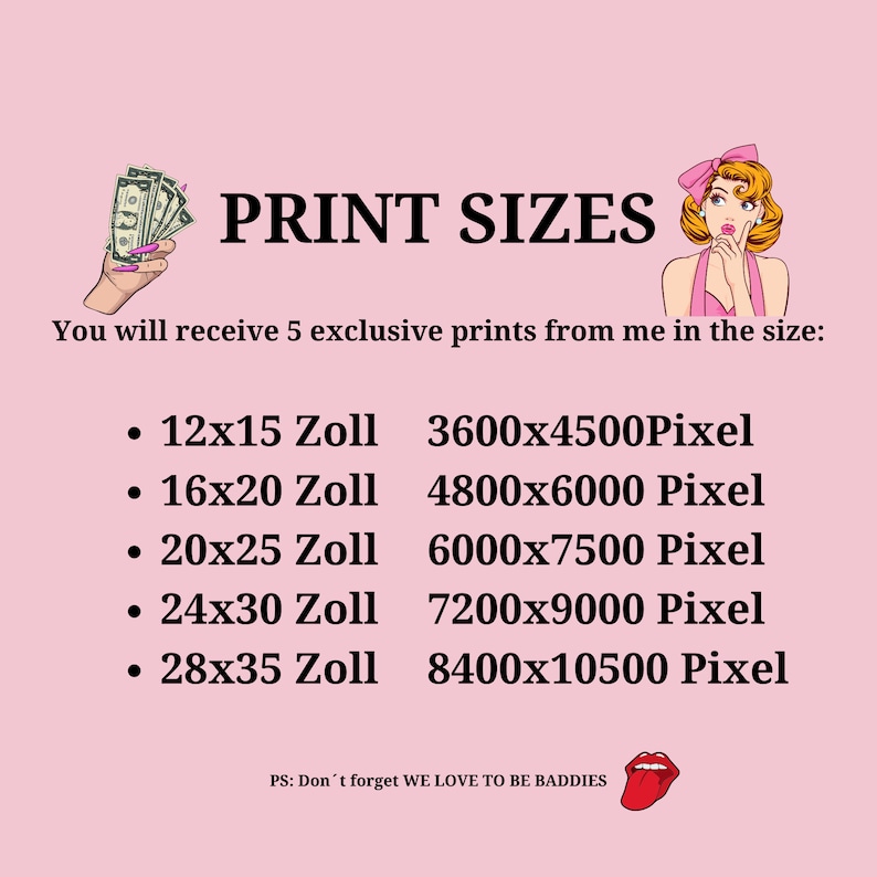 BADDIES Do It Better Poster for Baddies - Digital Print - Retro - Lips ...