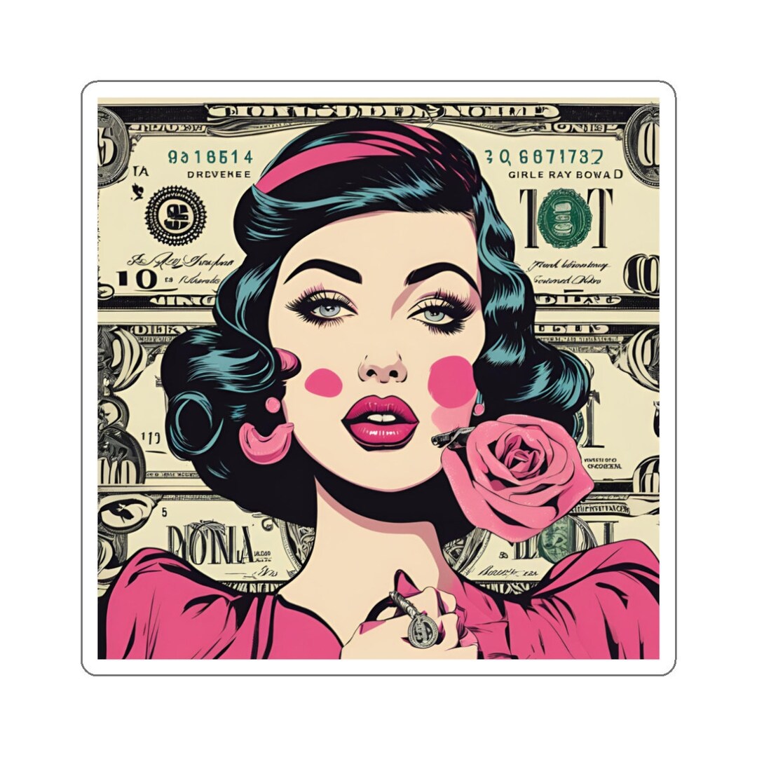Miss Money Sticker for Baddies Vinyl Juicy Vinyl Sticker Baddie Club ...