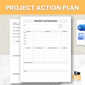 Project Action Plan - Etsy