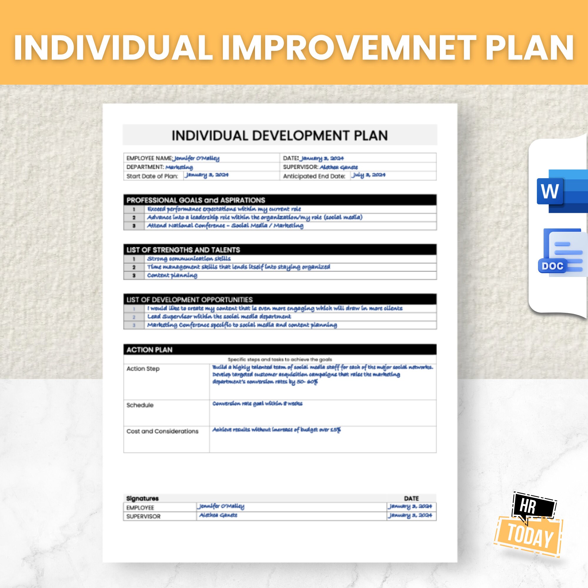 Individual Development Plan - Etsy