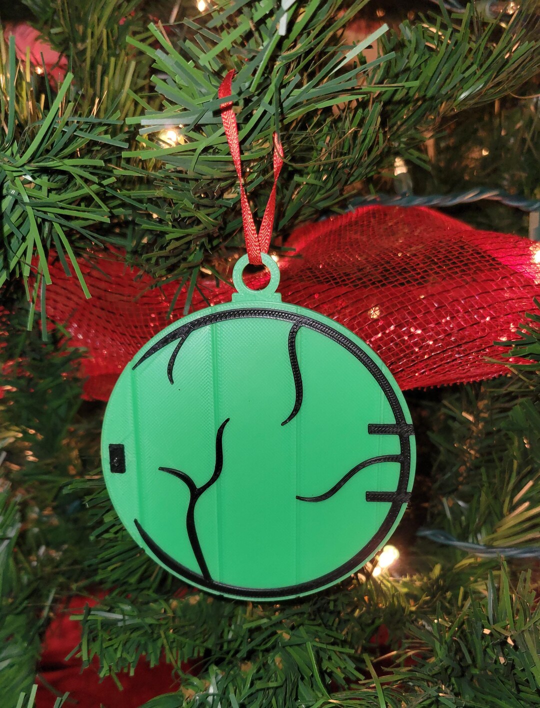 Hobbit Door Themed Christmas Ornament - Lord of the Rings - Etsy