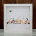 Framed Sea Shell Wall Art, Framed Sea Glass Art, Colorful Sea Glass ...