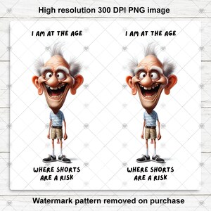 Funny Mens Sublimation Design for 20oz Tumbler Wrap, Shorts Are a Risk ...