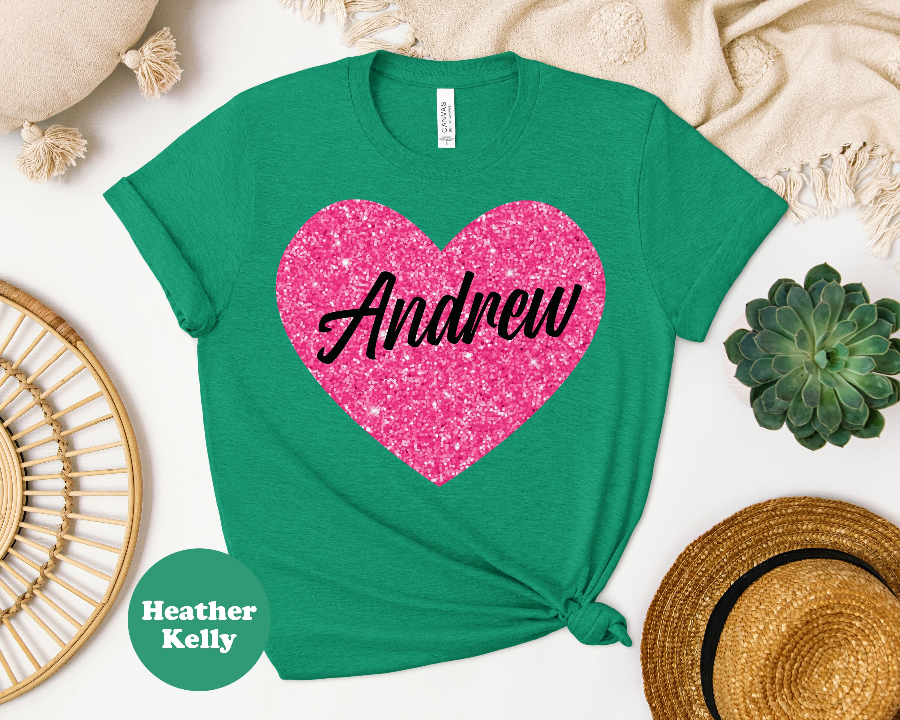 Andrew Shirt, I Love Andrew Shirts, Cute Andrew Hearts T-shirt for Men ...