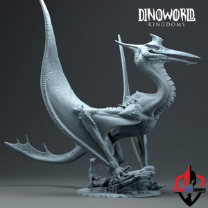 Dragon Pterodactyl Kaiju | Dinoworld Dragons | Fantasy 3D Printed RPG Miniatures - Etsy