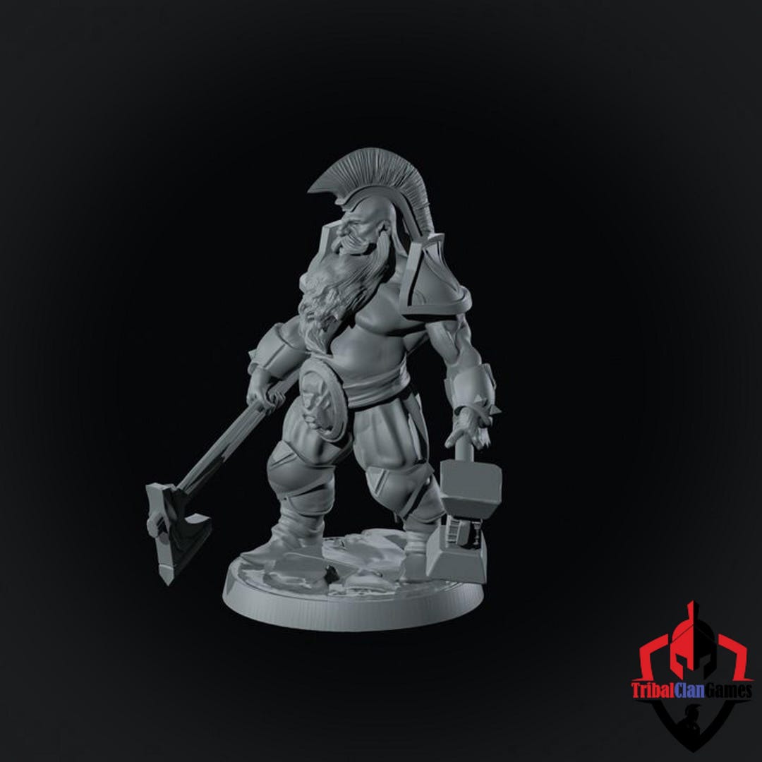 Dwarft Maze Commander | Dinoworld Kingdoms 5 | Fantasy 3D Printed RPG ...