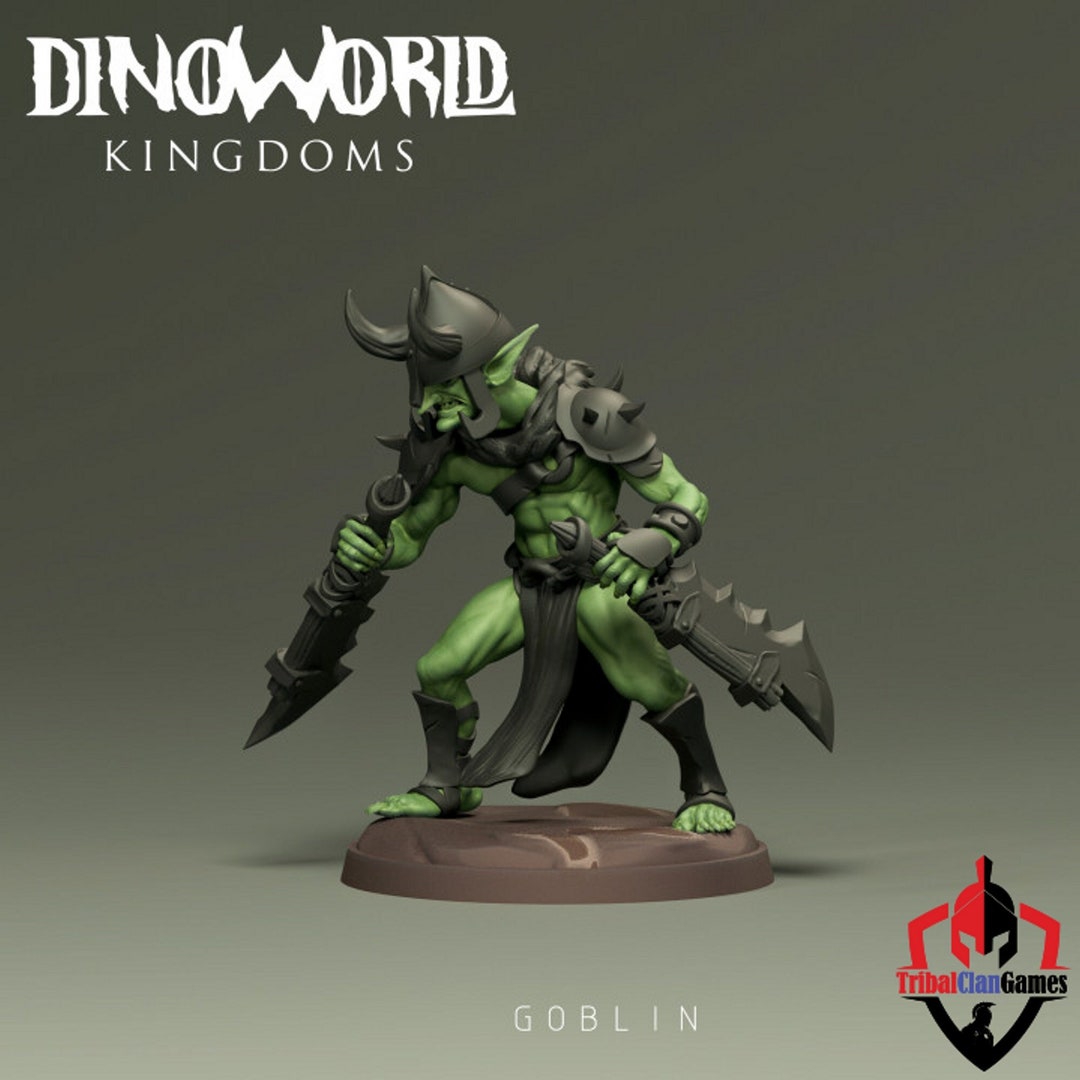 Goblin Assassin Warrior | Dark Kingdoms | Dinoworld | Fantasy 3D ...