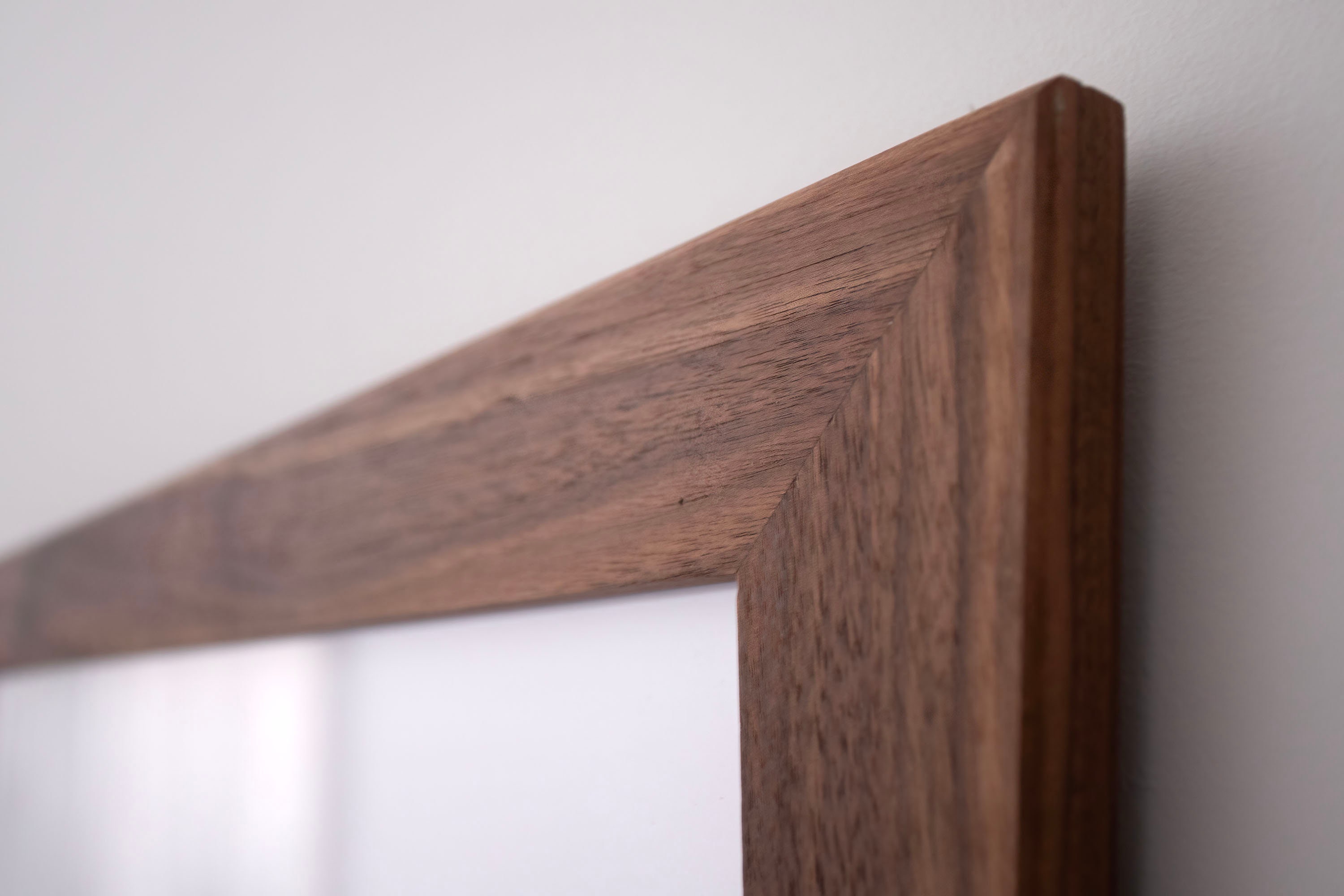 Mid-century Modern Picture Frame Solid Walnut 11x14 askew - Etsy