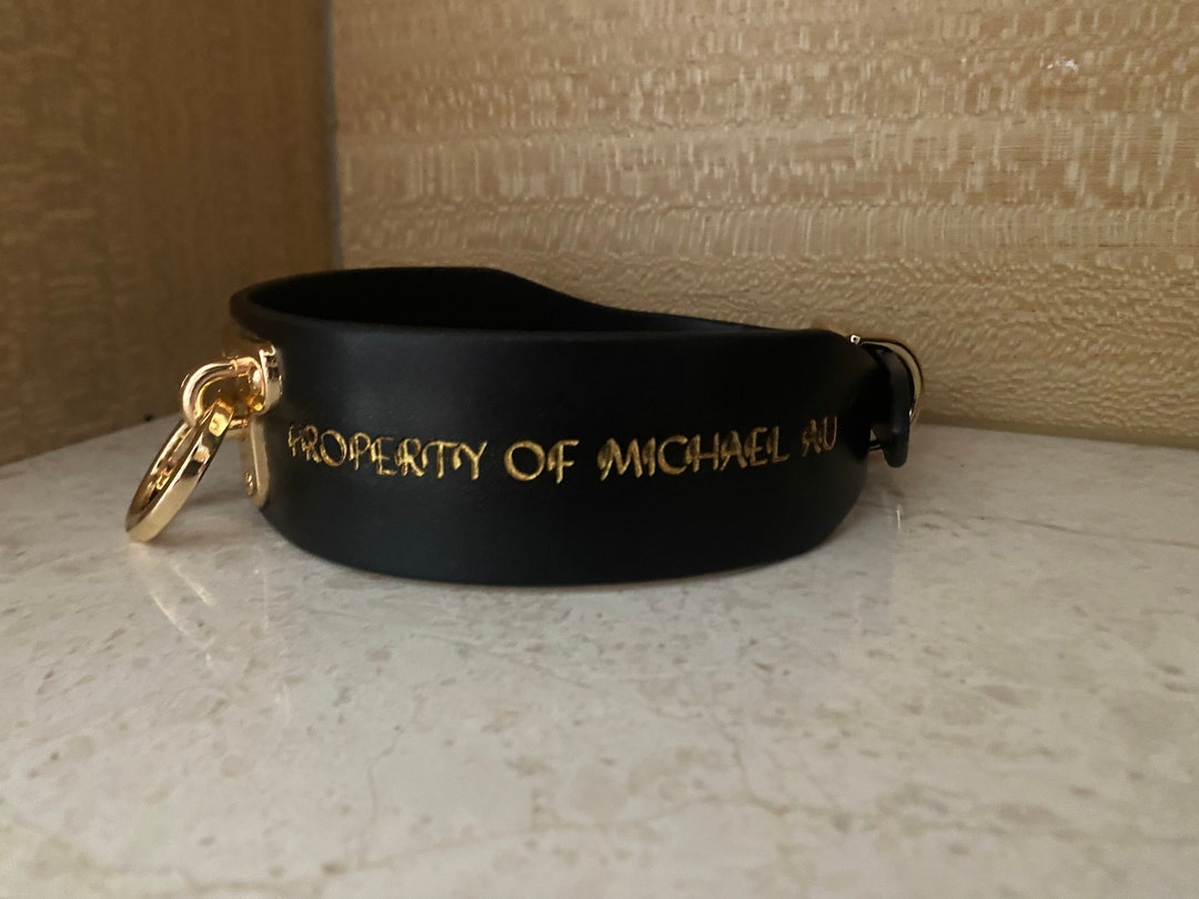 BDSM Custom Leather Collars, Custom Slave Collars, Neck Binding, Gifts ...