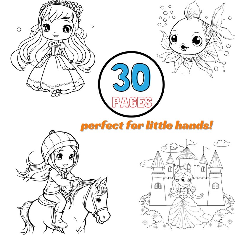 Printable Spring Coloring Sheets in PDF Format for Children and Adults ...