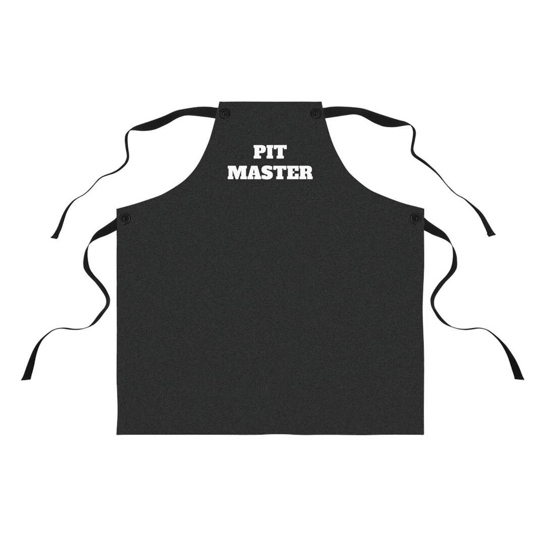 Pitmaster BBQ Apron: Polyester Grilling Kitchen Smock - Etsy