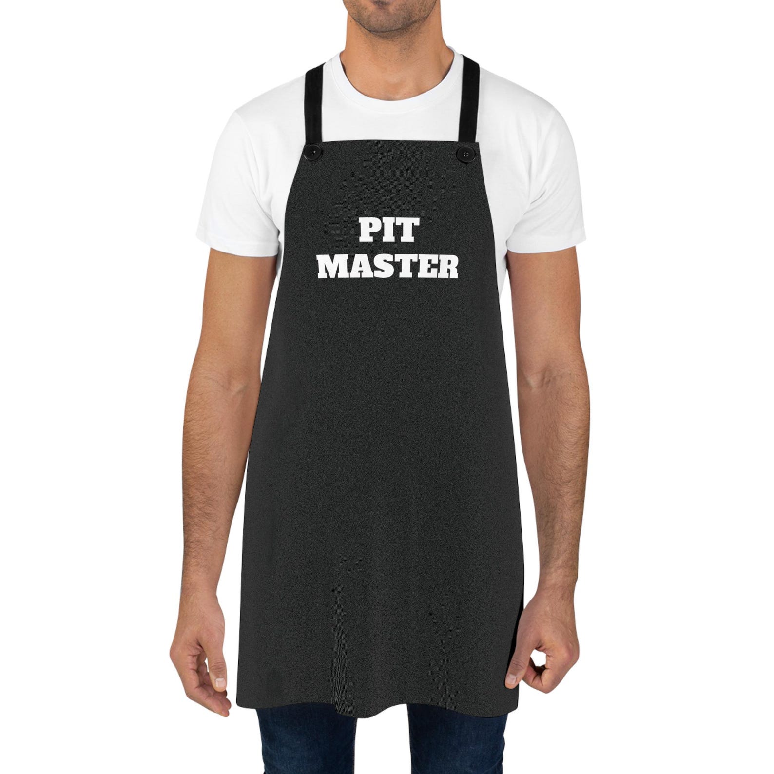 Pitmaster BBQ Apron: Polyester Grilling Kitchen Smock - Etsy