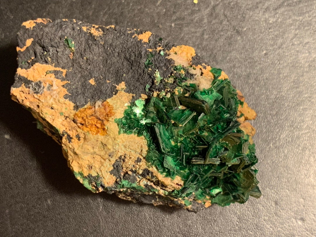 Torbernite, Musonoi, Congo - Etsy