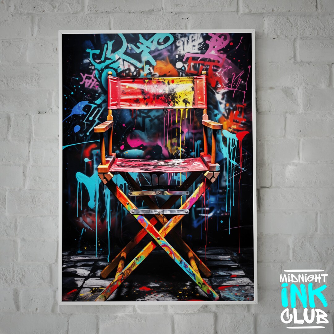 Movie Poster Graffiti Wall Art Print Digital Urban Art Street Pop Art ...