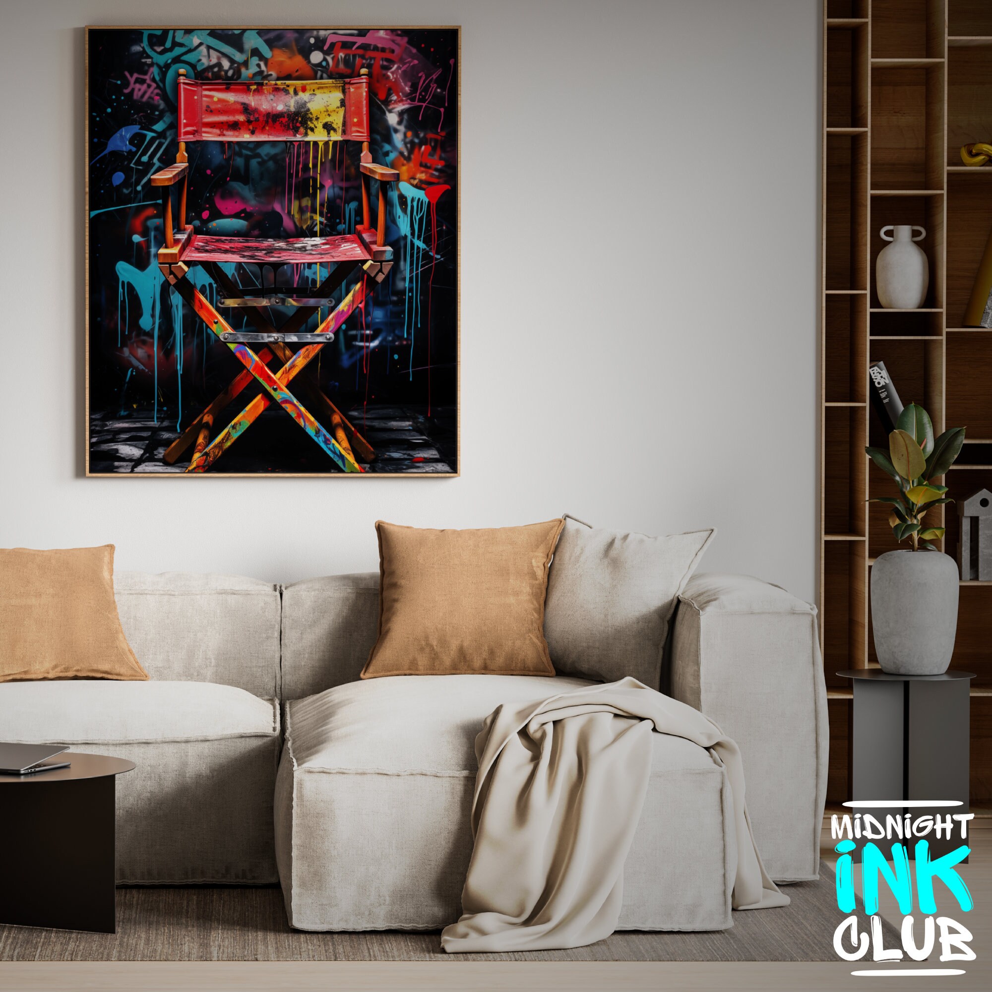 Movie Poster Graffiti Wall Art Print Digital Urban Art Street Pop Art ...