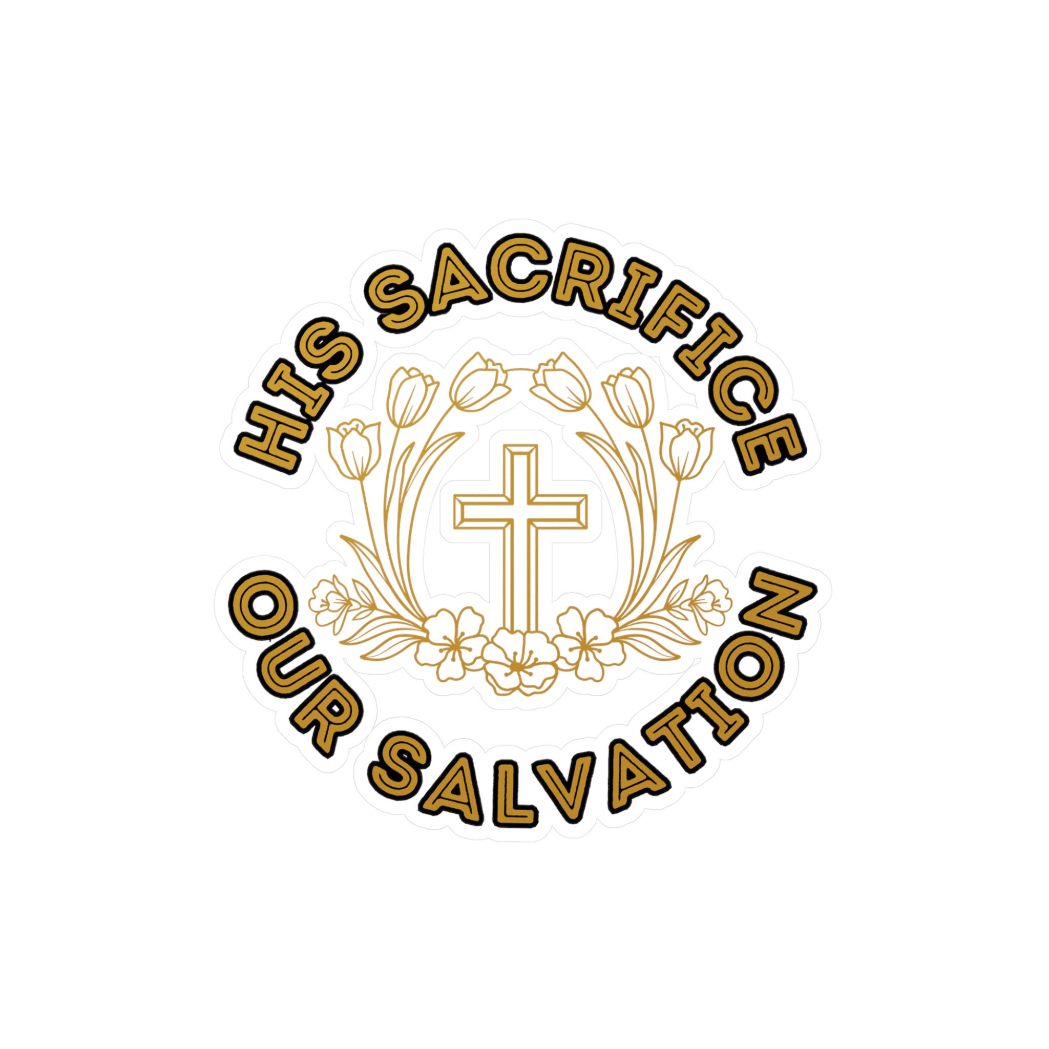 Easter Themed Christian Religious Jesus Resurrection Style Kiss-cut ...