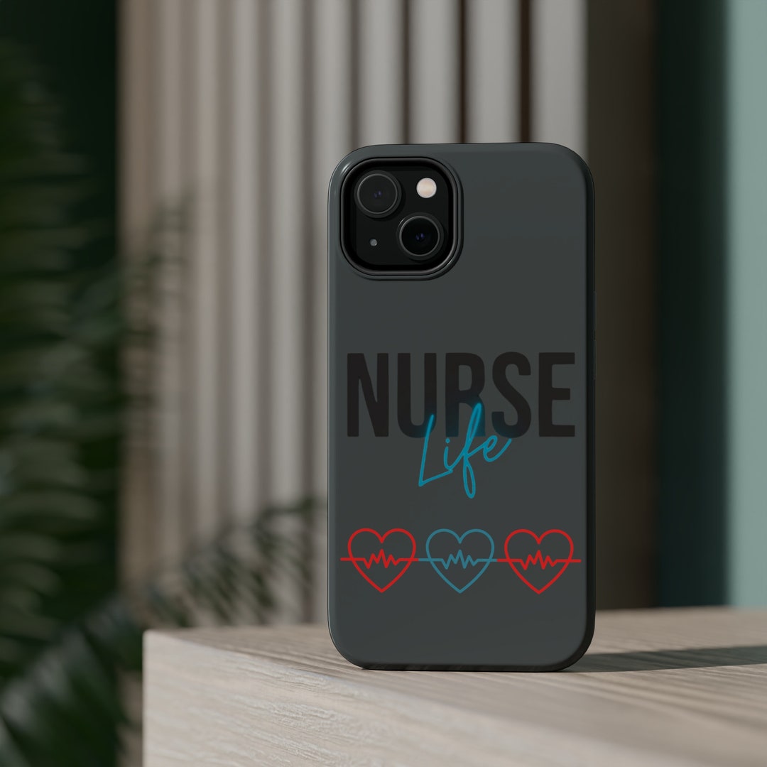 Nurse Life Magsafe Tough Dual Layer Durable, Flexible, and Impact ...