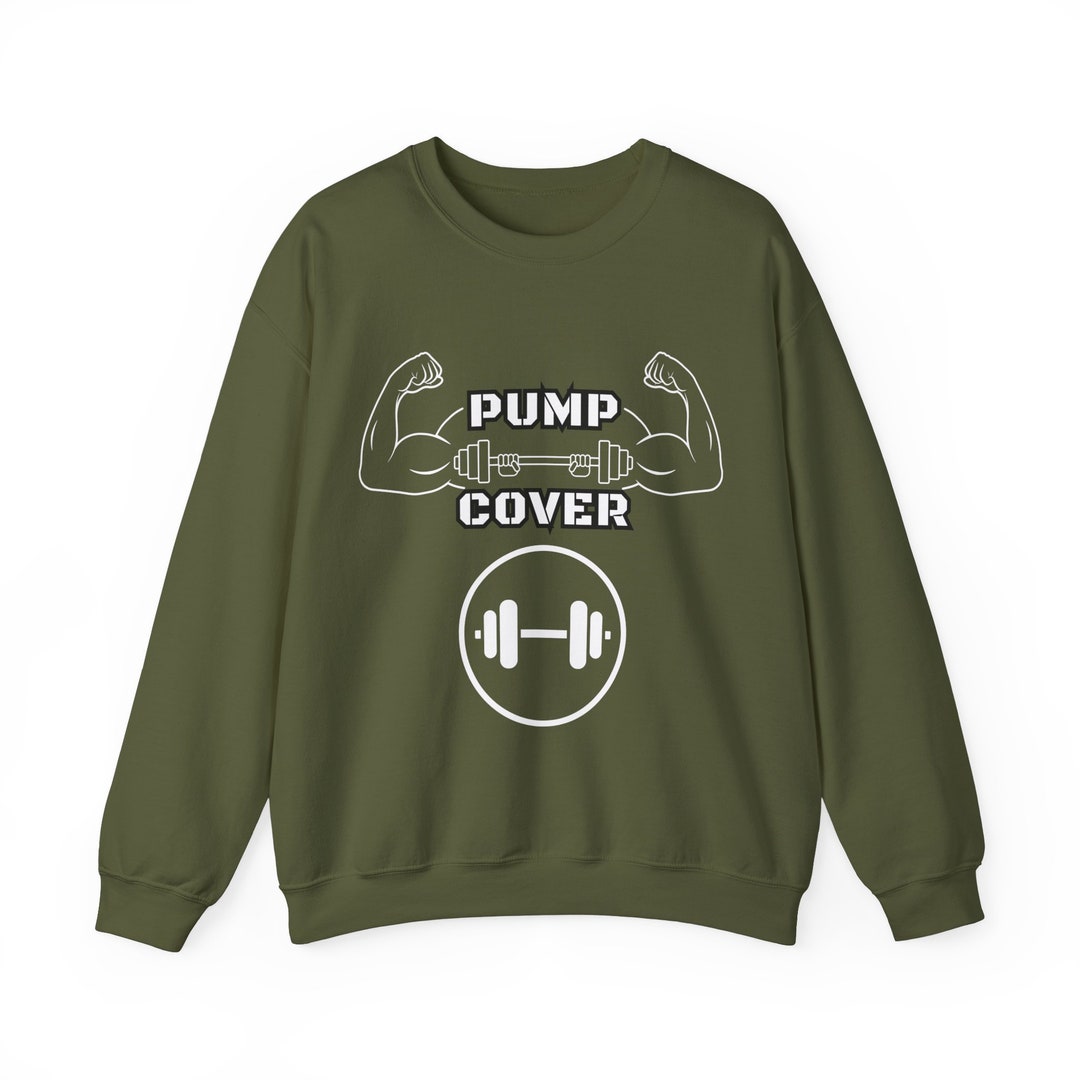 Pump Cover, Warm Up, Gym, Training, Health, Dumbbell, Lifting, Unisex ...