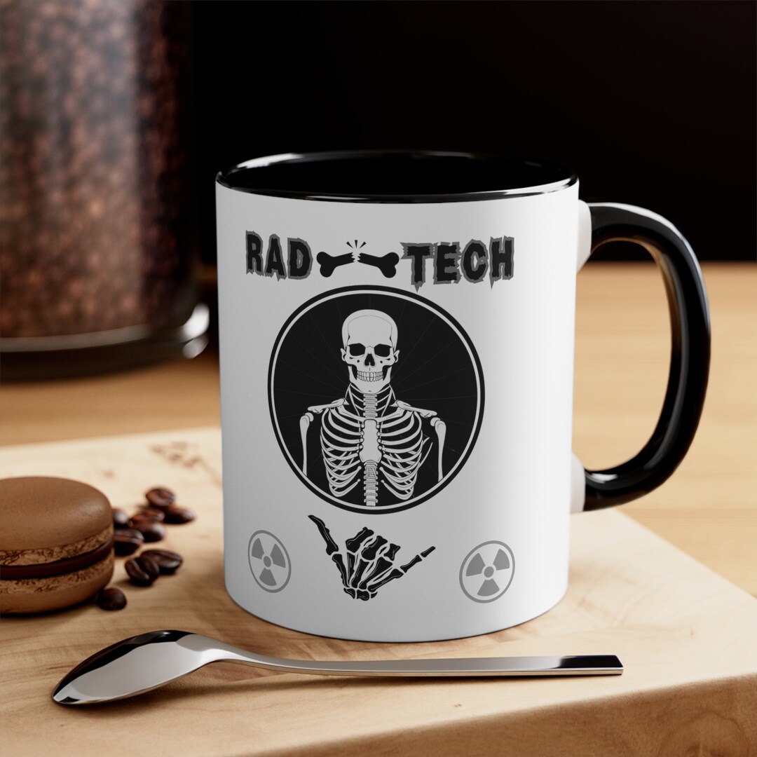 X-ray Tech, Rad Tech Accent Coffee Mug, 11oz Healthcare Rad Tech Week ...