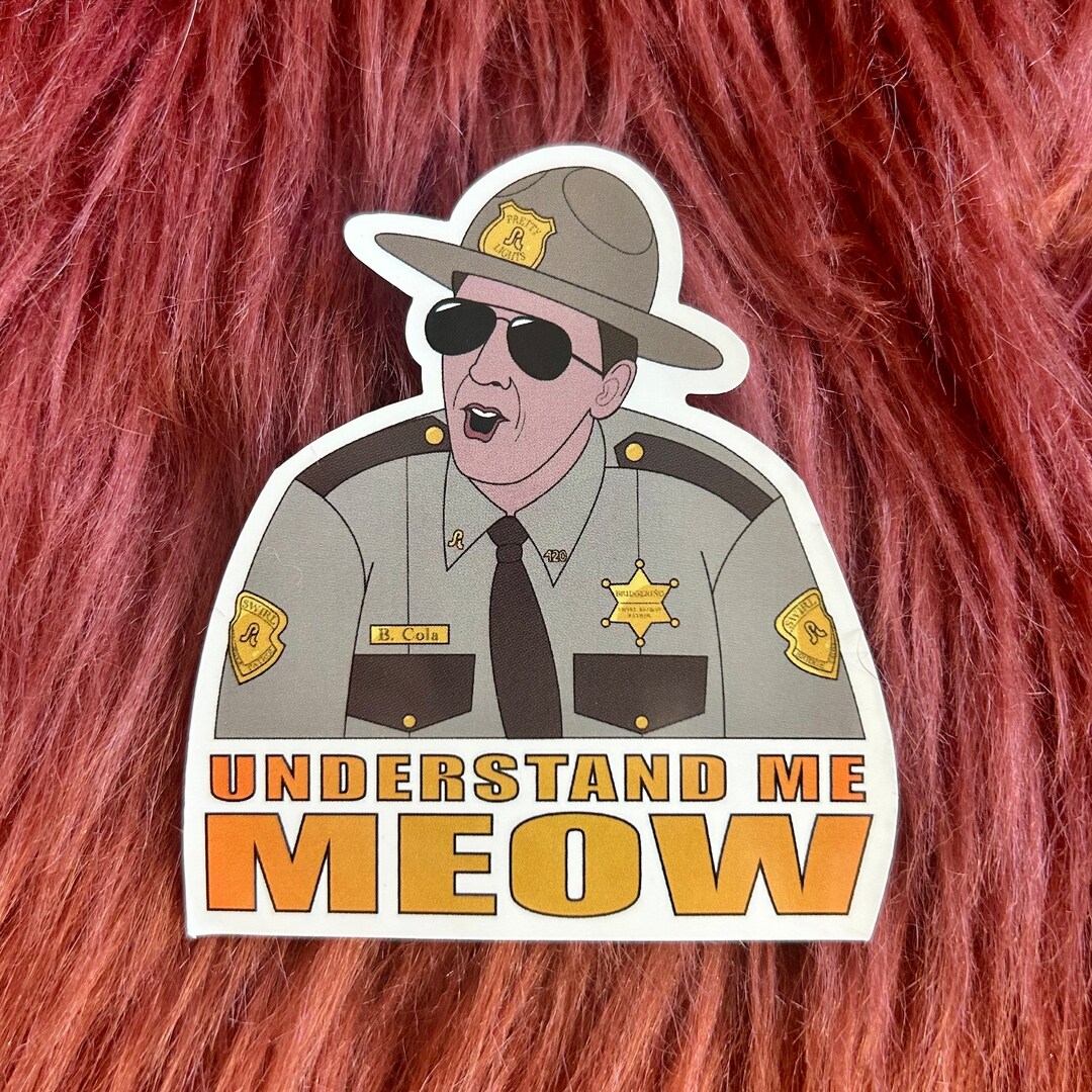 Pretty Lights “understand Me Meow” Sticker - Etsy