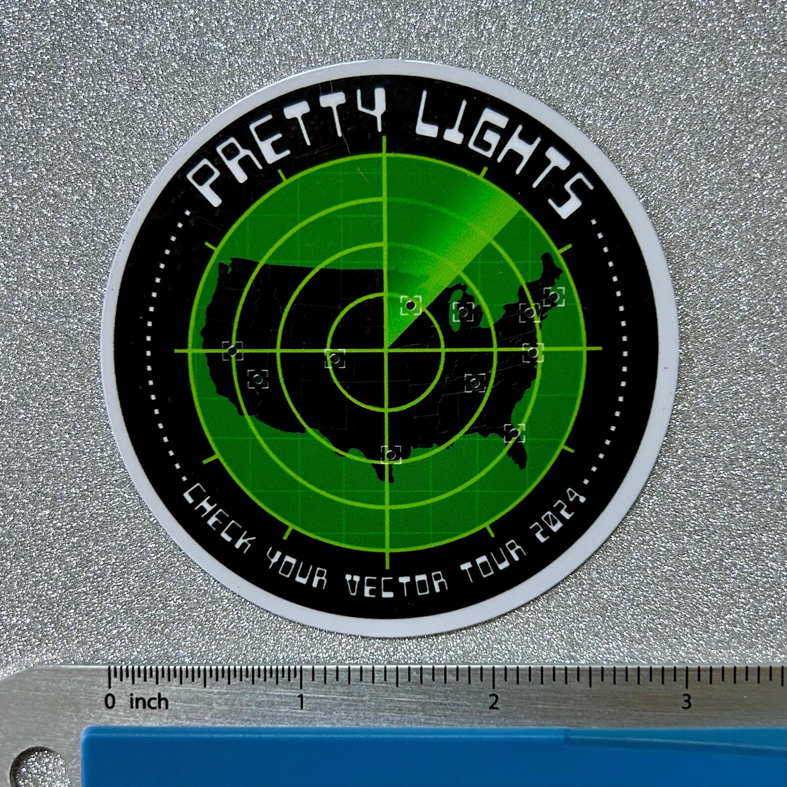 Pretty Lights “check Your Vector” Magnet - Etsy
