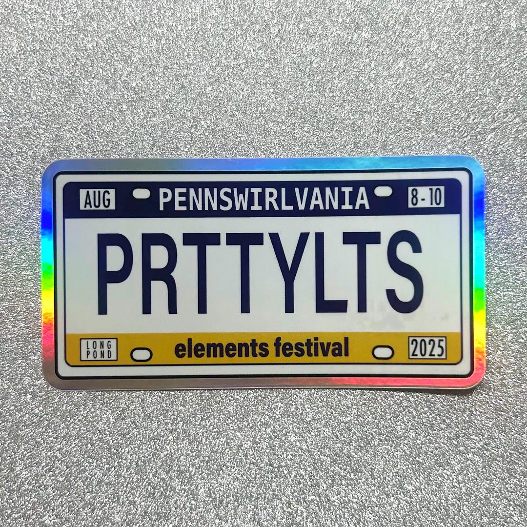 Pretty Lights Elements Festival Sticker - Etsy