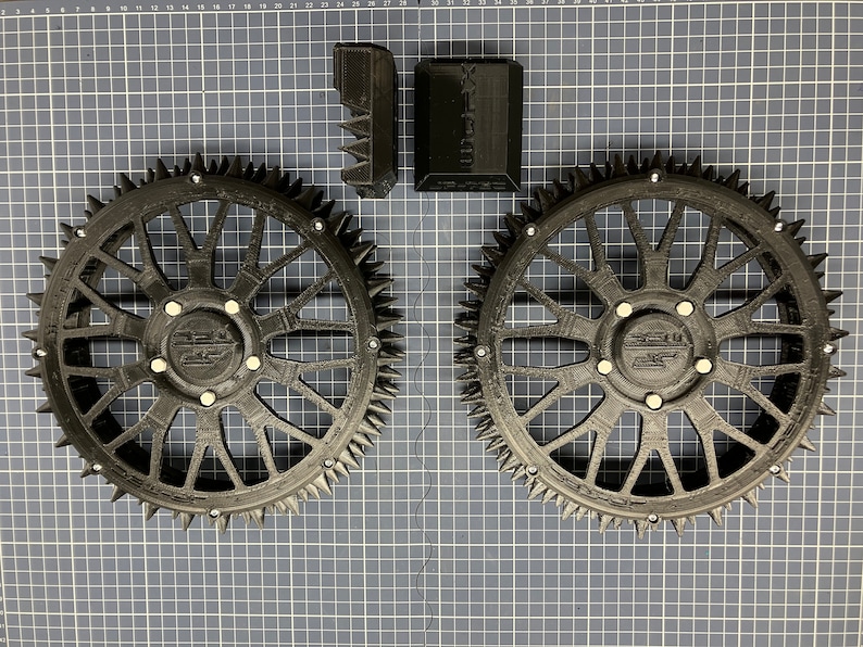 Worx Landroid Wheels M300-M1000, Plus, Spike, Spiked Wheels, Spare ...