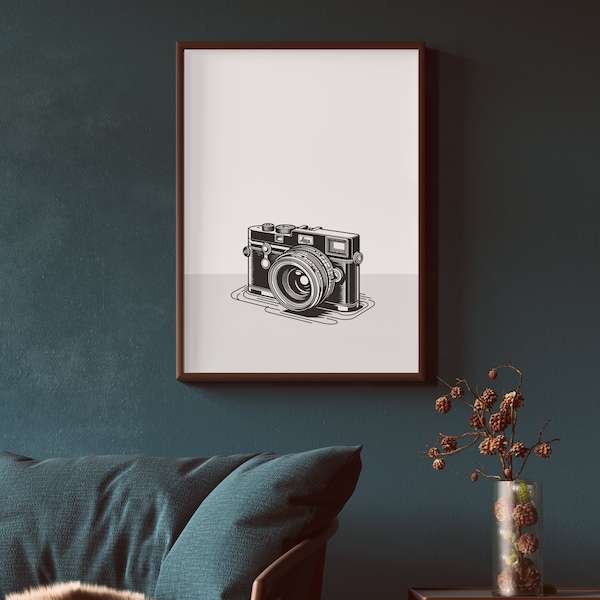 Vintage Camera Print - Etsy