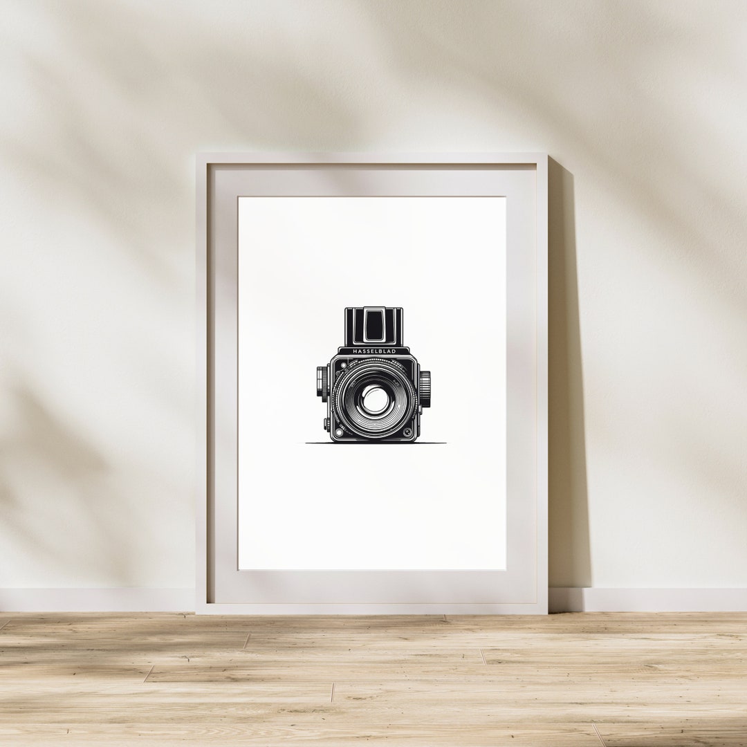 Hasselblad Wall Art | Digital Print | Photography Art | Camera Art ...