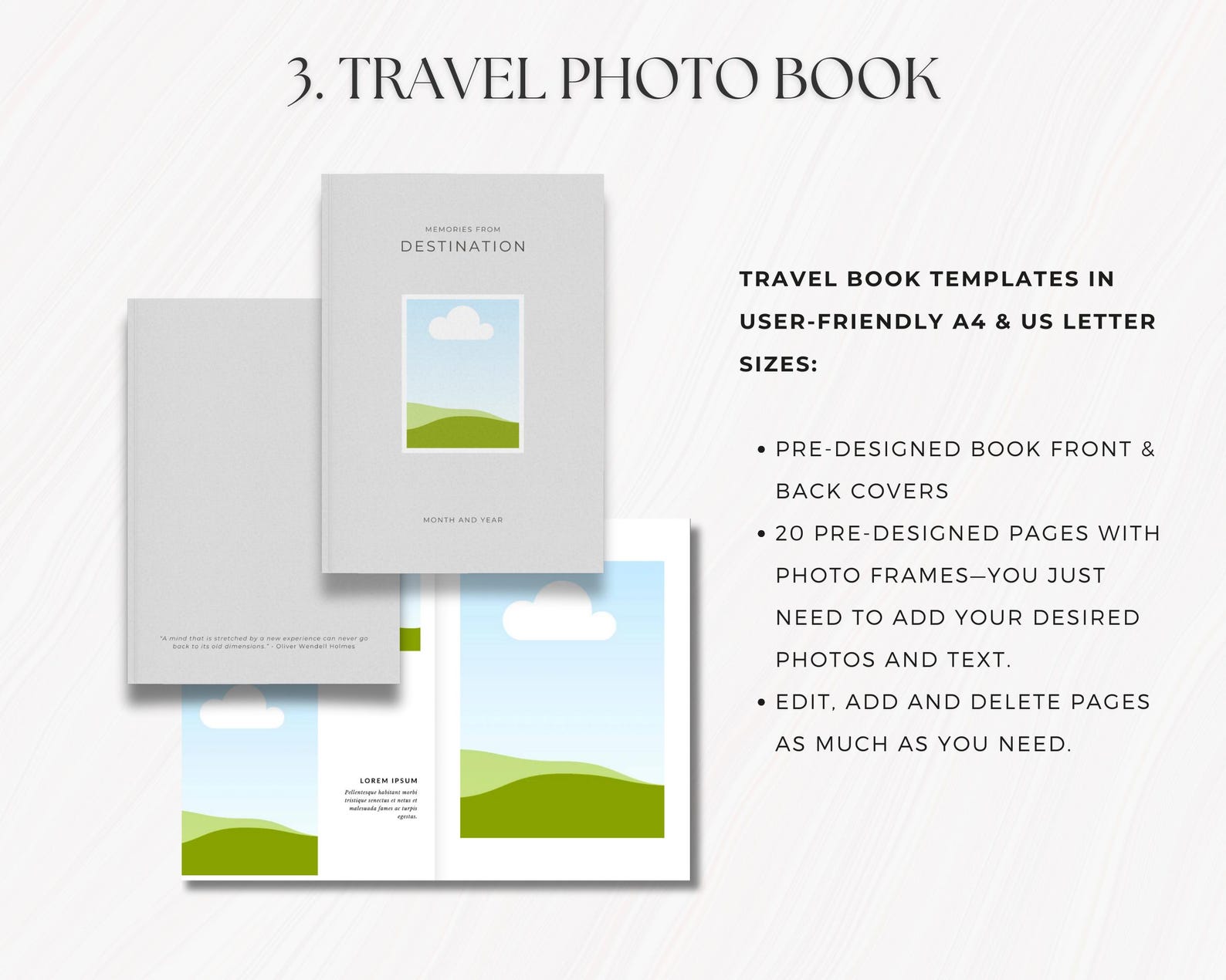 Travel Template Bundle | Editable Travel Packing List | Mobile Travel ...