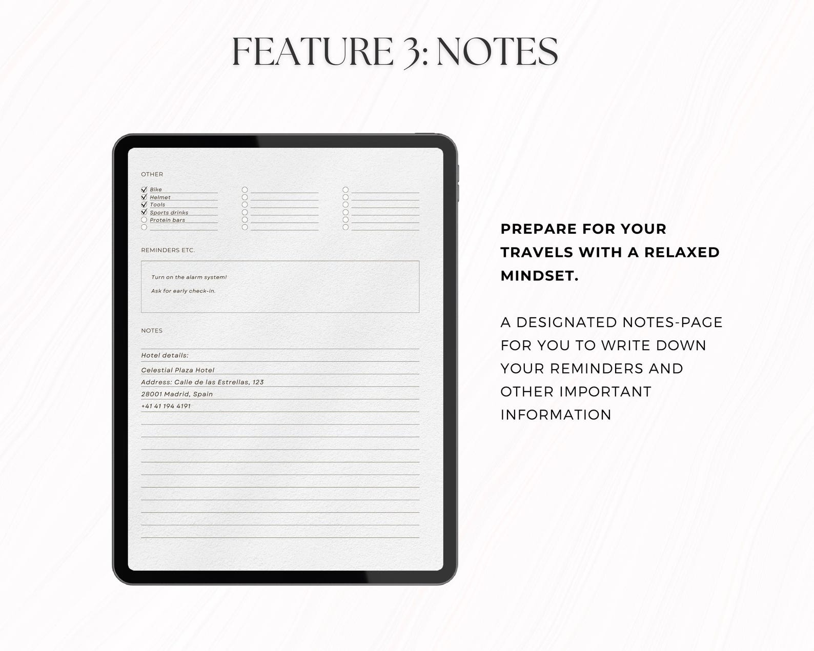 Editable Travel Packing List | Canva Packing List Bundle | Vacation ...